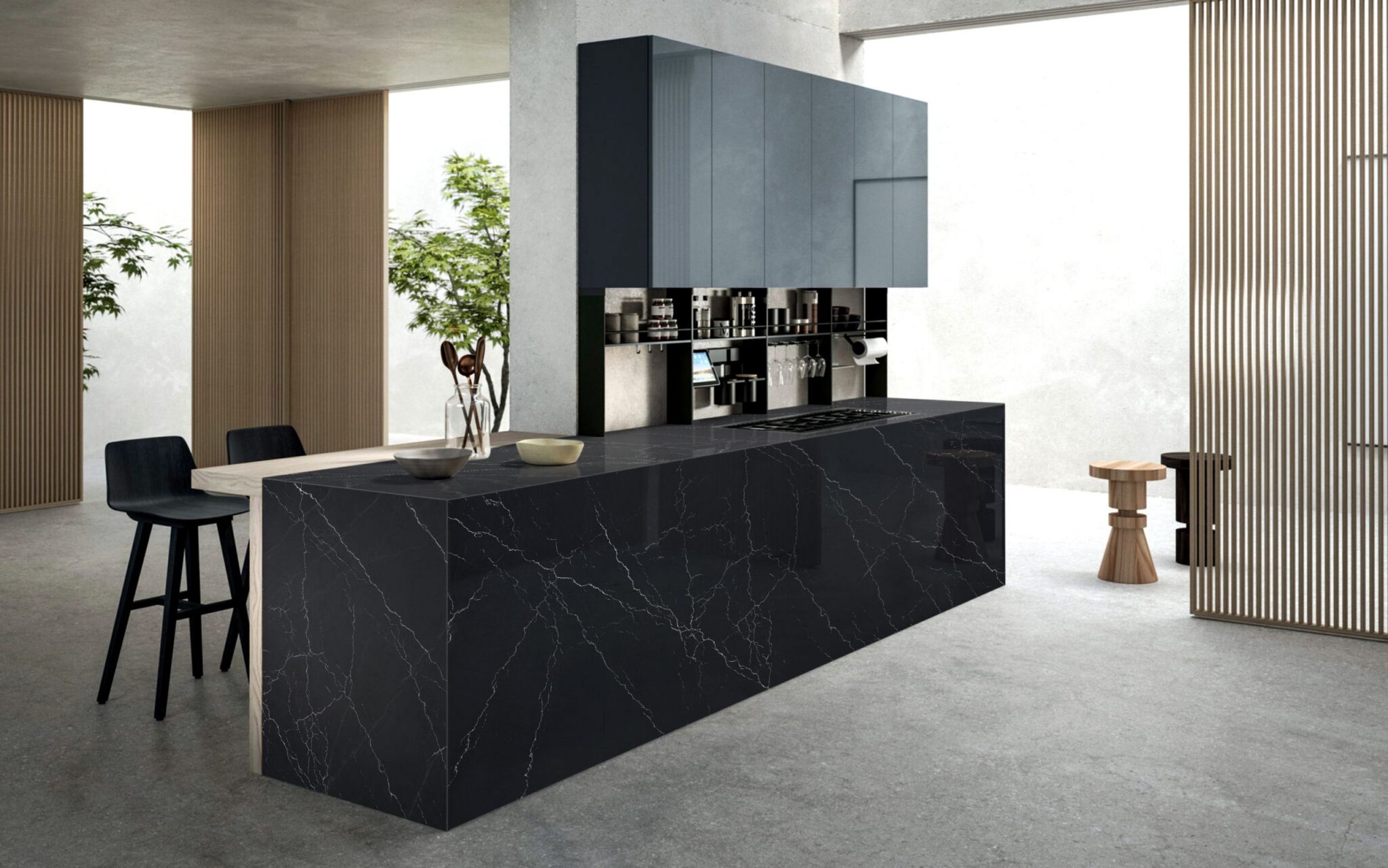 Artemistone Calacatta Thunder Black | Almaz Worktops