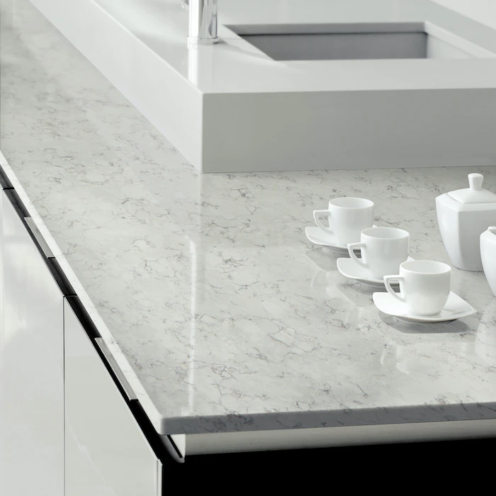 Silestone Blanco orion - Nebula alpha | Almaz Worktops